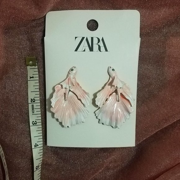 Zara | Jewelry | Nwt Zara Fish Earrings | Poshmark